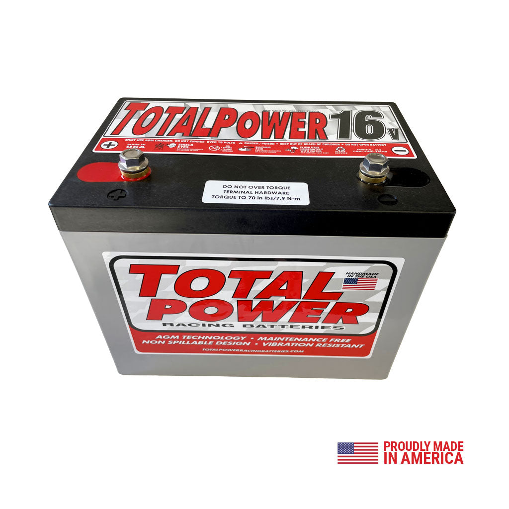 TP16V 16 Volt AGM Battery – TotalPower